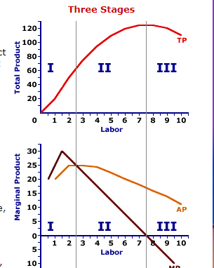 Explain with graphs three stages of production?? - Find 2 Answers ...
