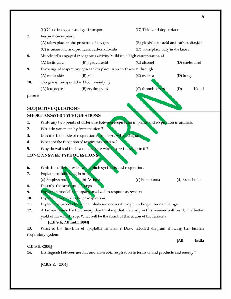 Class 10 CBSE Science Notes - Notes - LearnPick India