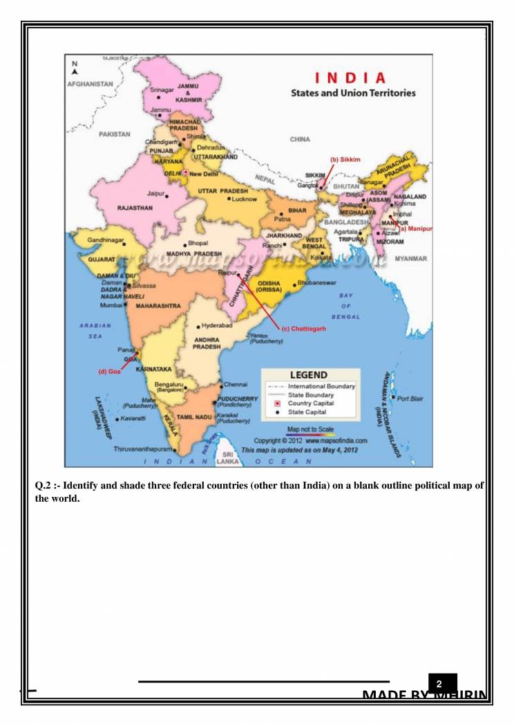 CBSE Class 10 Civics Notes - Notes - LearnPick India