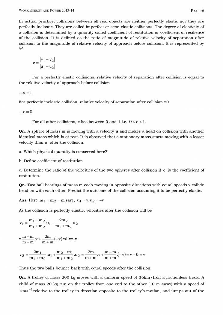 Collision - Notes - LearnPick India