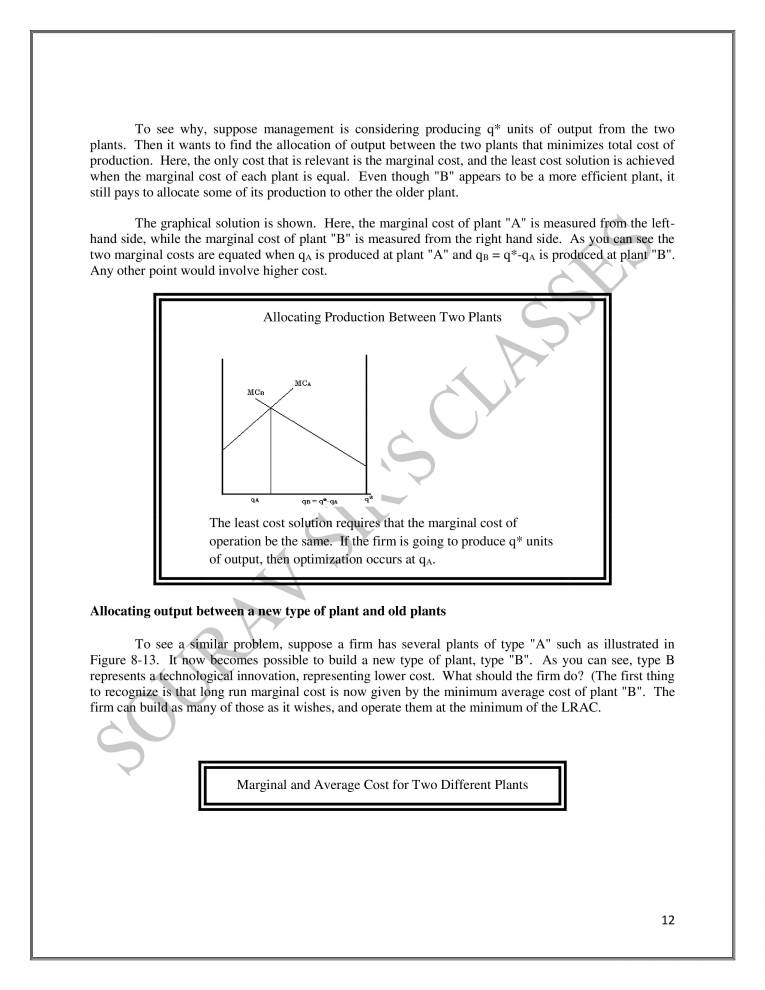 Cost Notes Lecture All Cost Curves Numerical Examples Theory - Notes ...