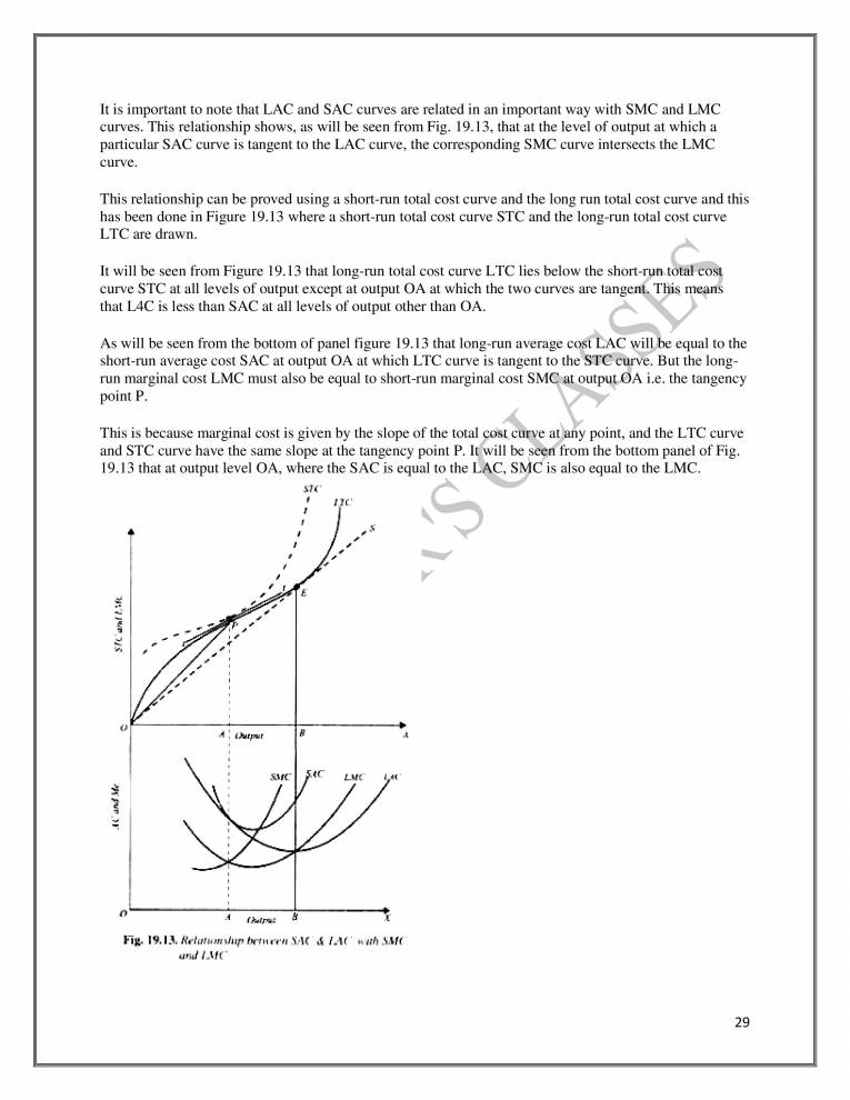 Cost Notes Lecture All Cost Curves Numerical Examples Theory - Notes ...