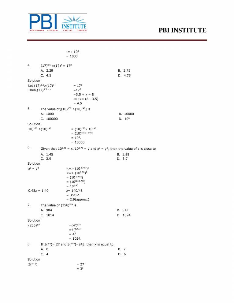 Math Topic - Surds And Indices - Notes - LearnPick India