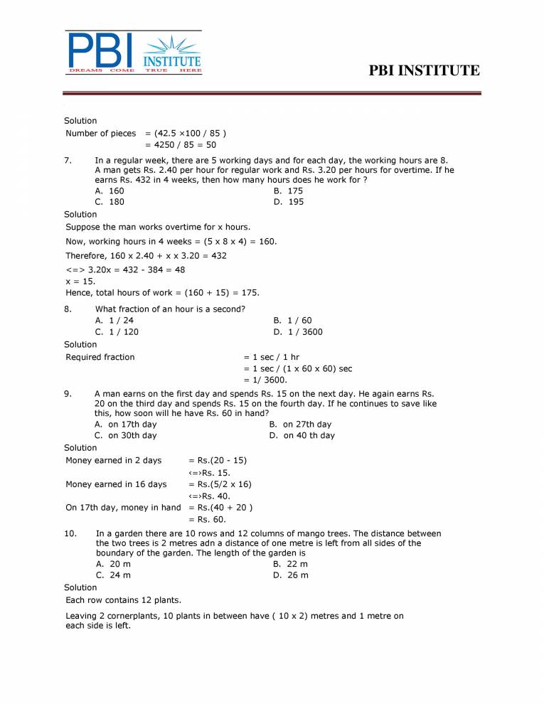 Math Topic - Simplification - Notes - LearnPick India