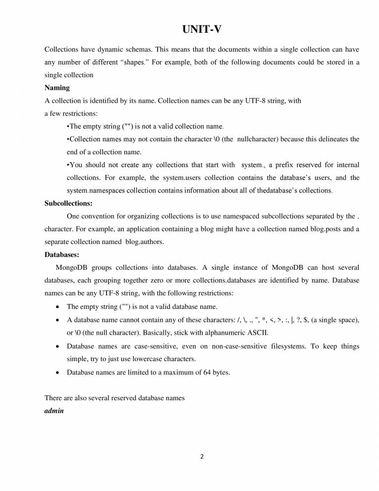 MongoDB - Notes - LearnPick India