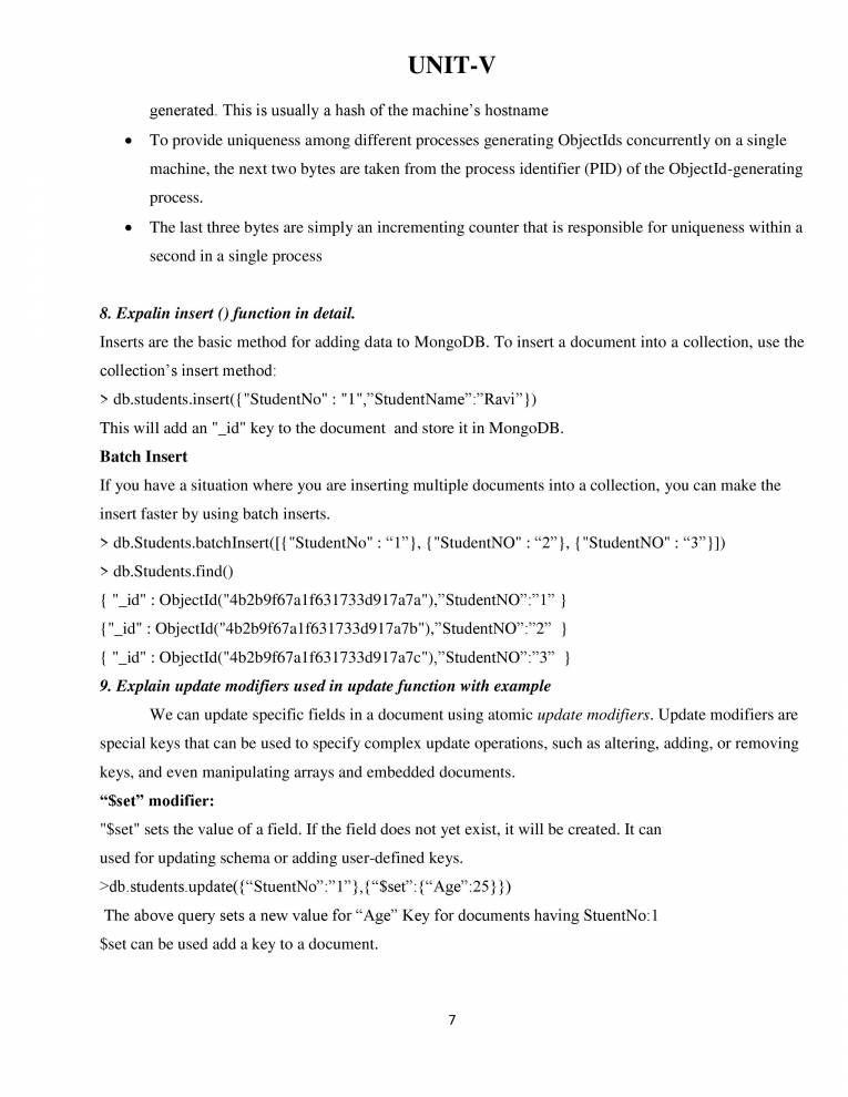 MongoDB - Notes - LearnPick India