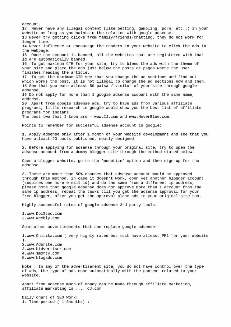 SEO Notes - Notes - LearnPick India