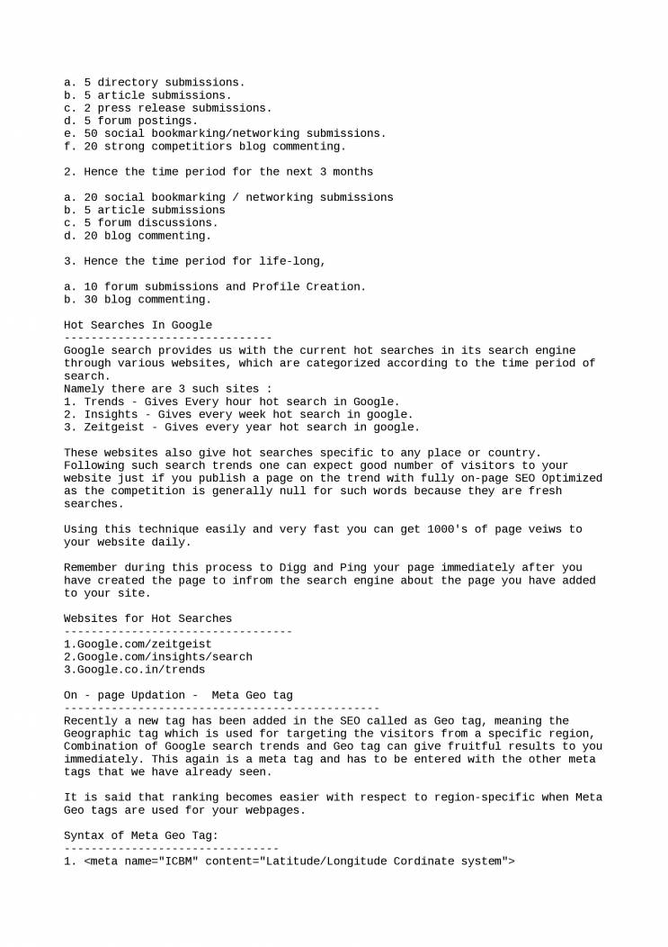 SEO Notes - Notes - LearnPick India