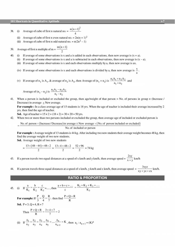 101 Maths Formulae - Notes - LearnPick India