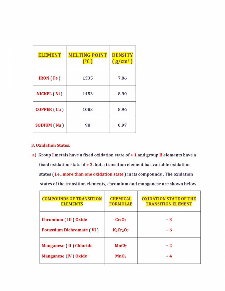 Periodic Table And Classification - Notes - LearnPick India