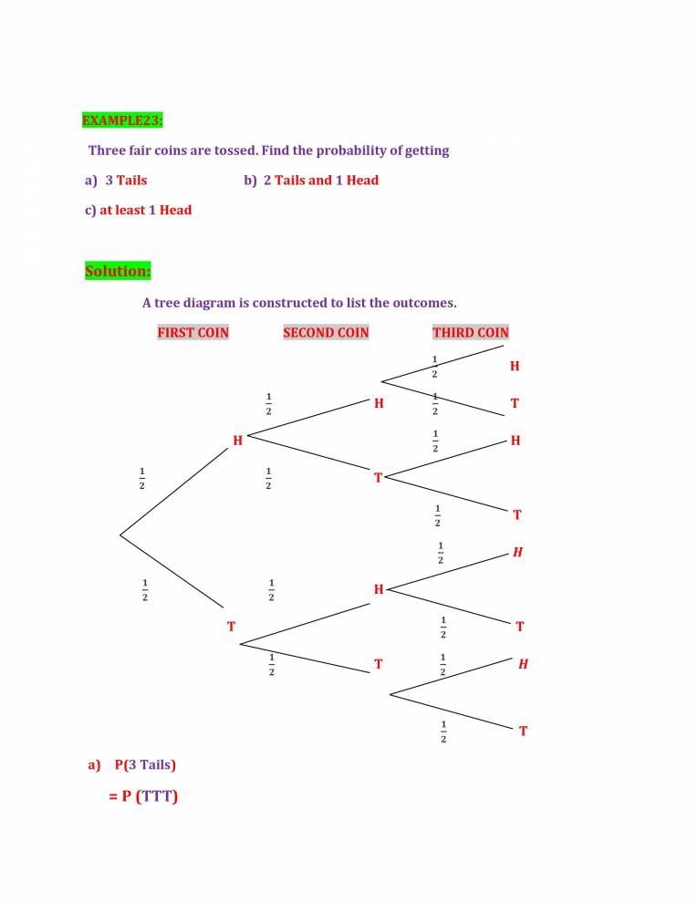 Probability Notes With Summary - Notes - LearnPick India