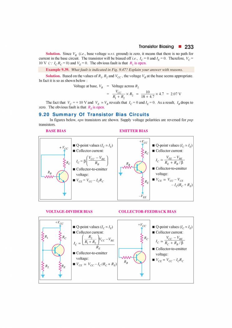 BJT Biasing - Notes - LearnPick India