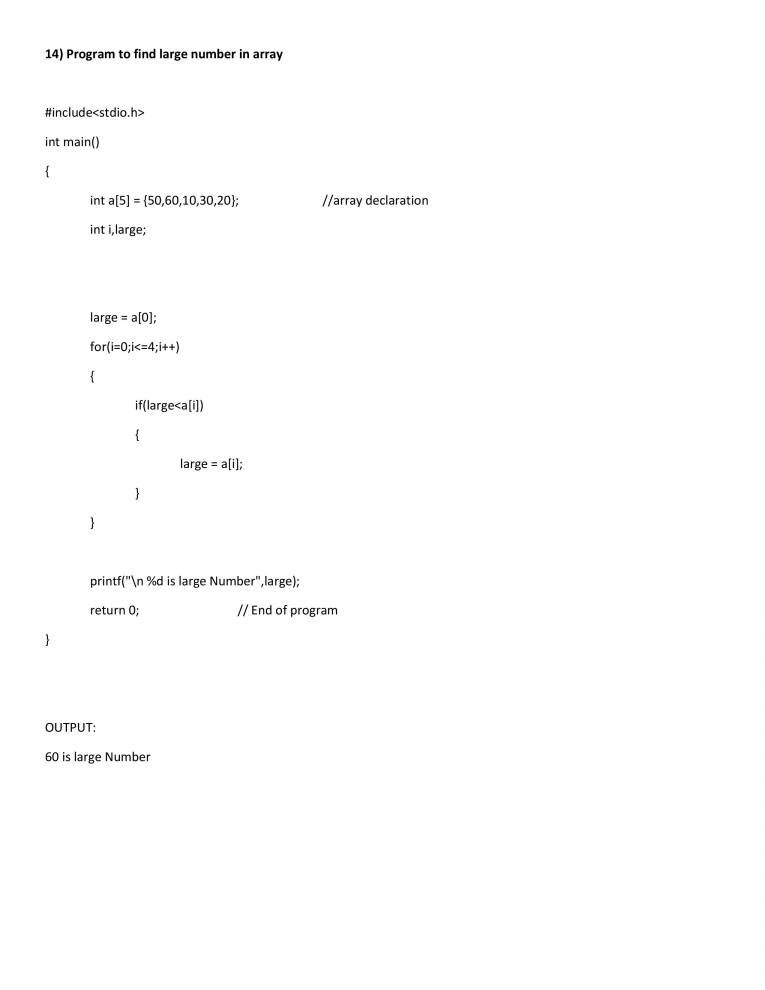 C Notes - Notes - LearnPick India