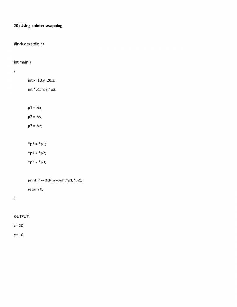 C Notes - Notes - LearnPick India