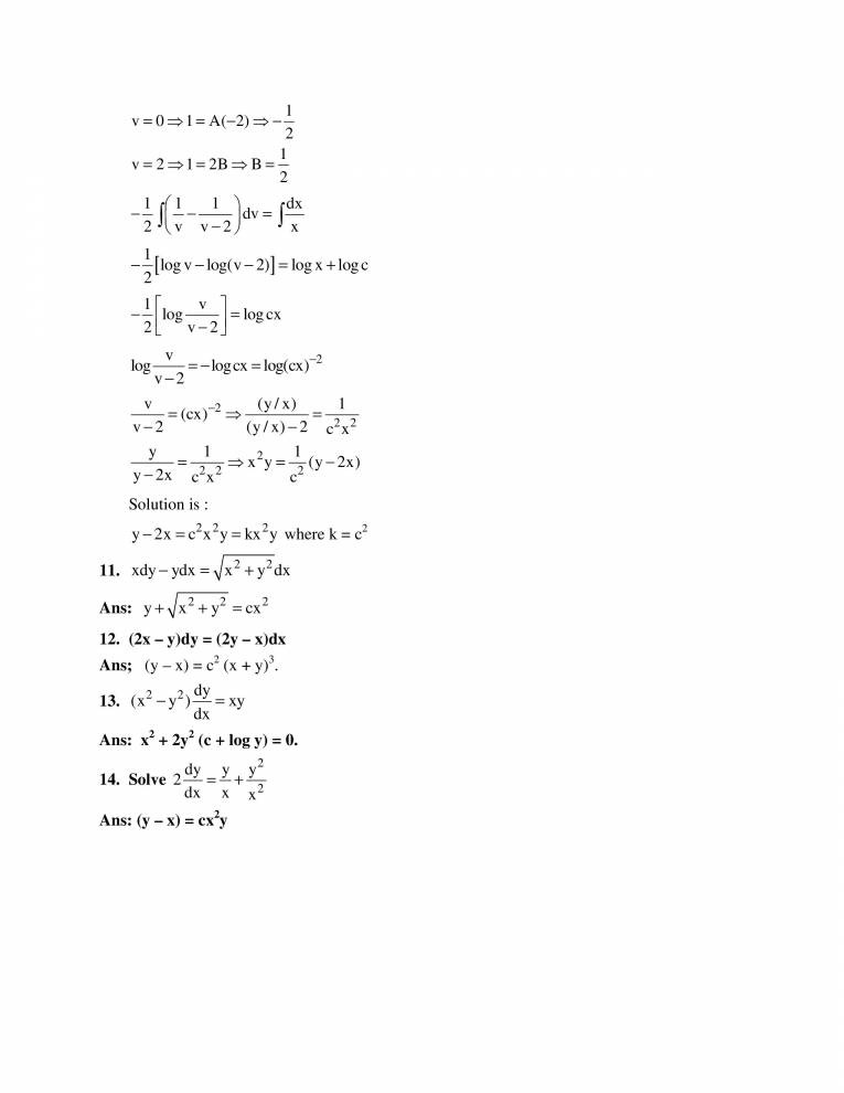 Engineering Mathematics - Notes - LearnPick India