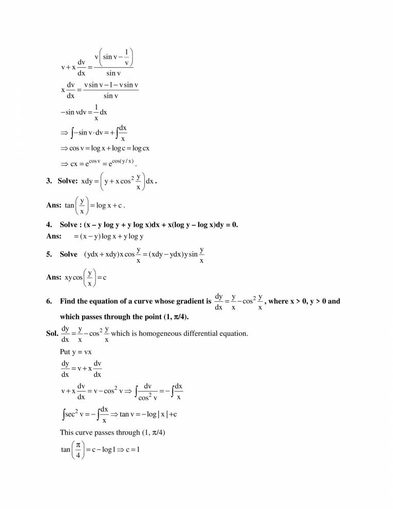 Engineering Mathematics - Notes - LearnPick India