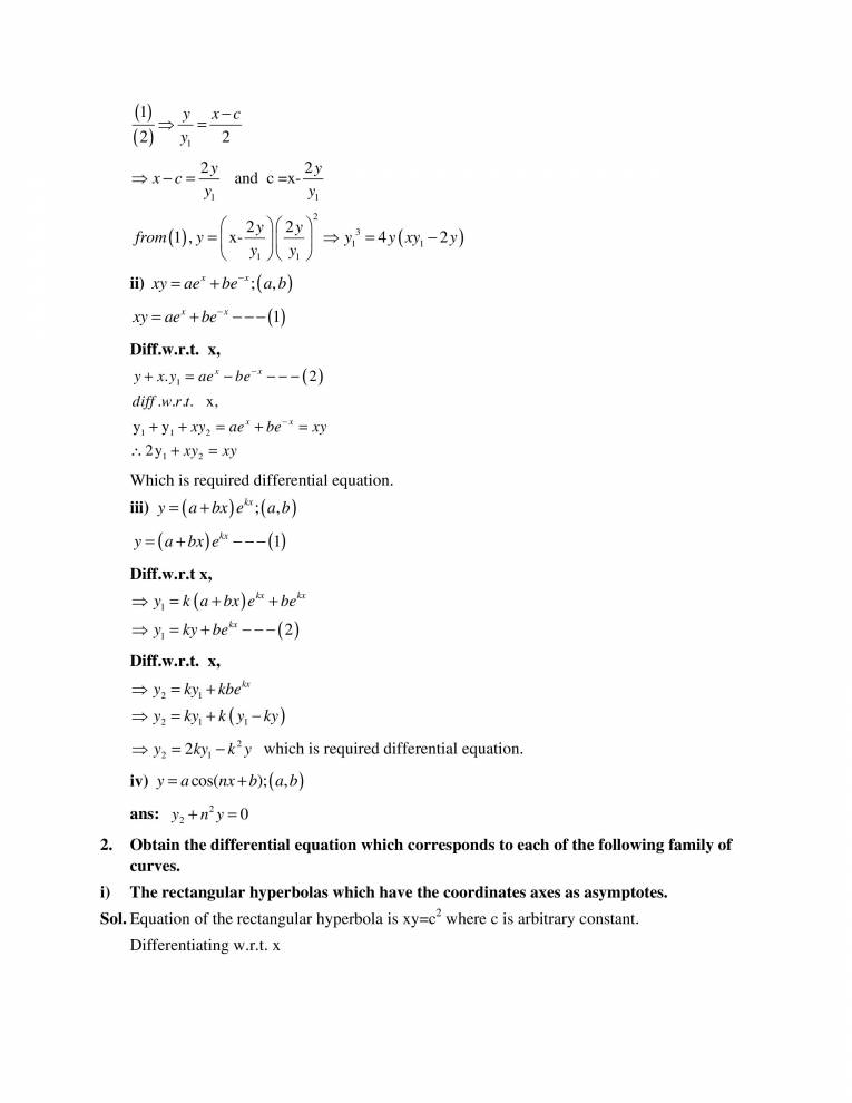 Engineering Mathematics - Notes - LearnPick India