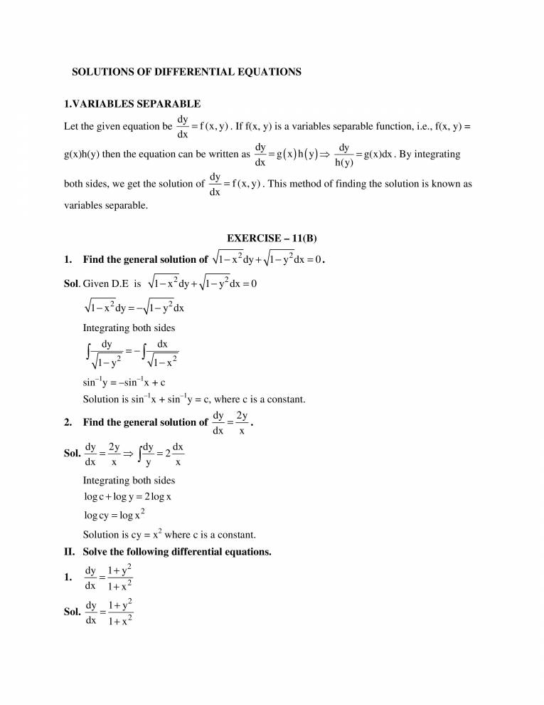 Engineering Mathematics - Notes - LearnPick India