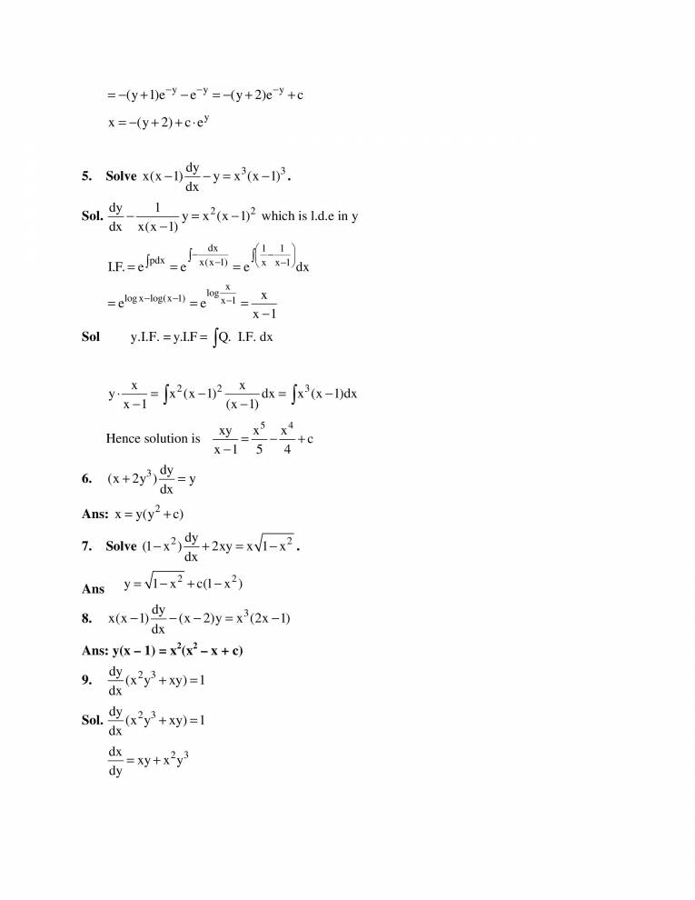 Engineering Mathematics - Notes - LearnPick India