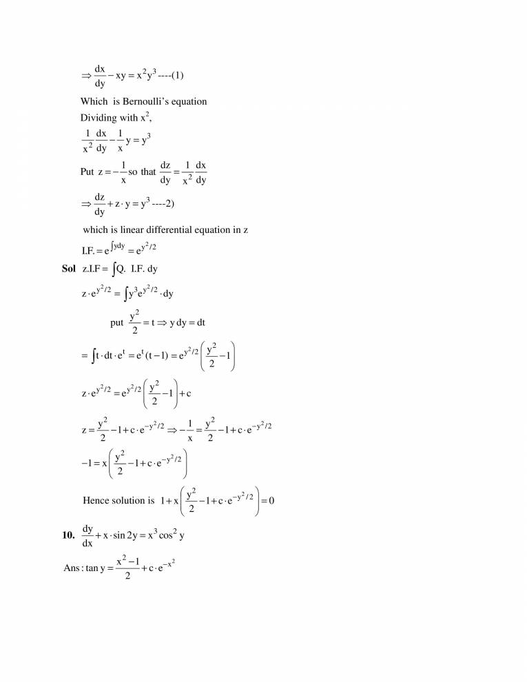 Engineering Mathematics - Notes - LearnPick India