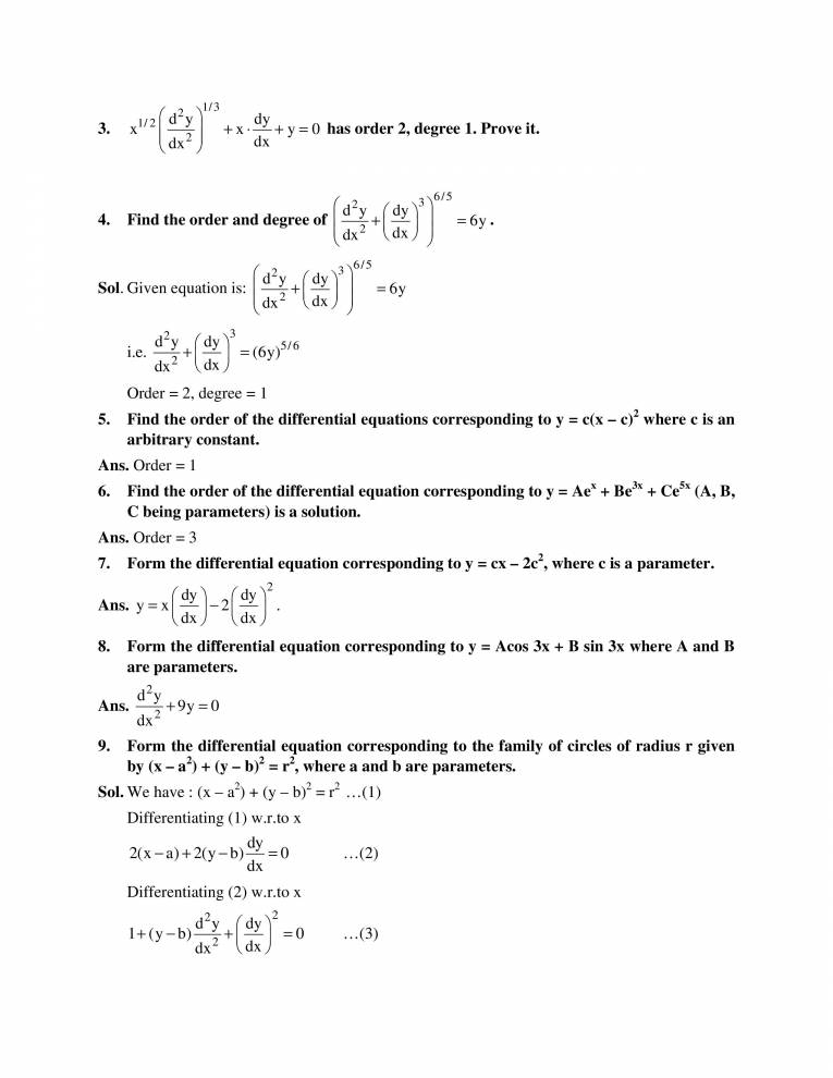 Engineering Mathematics - Notes - LearnPick India
