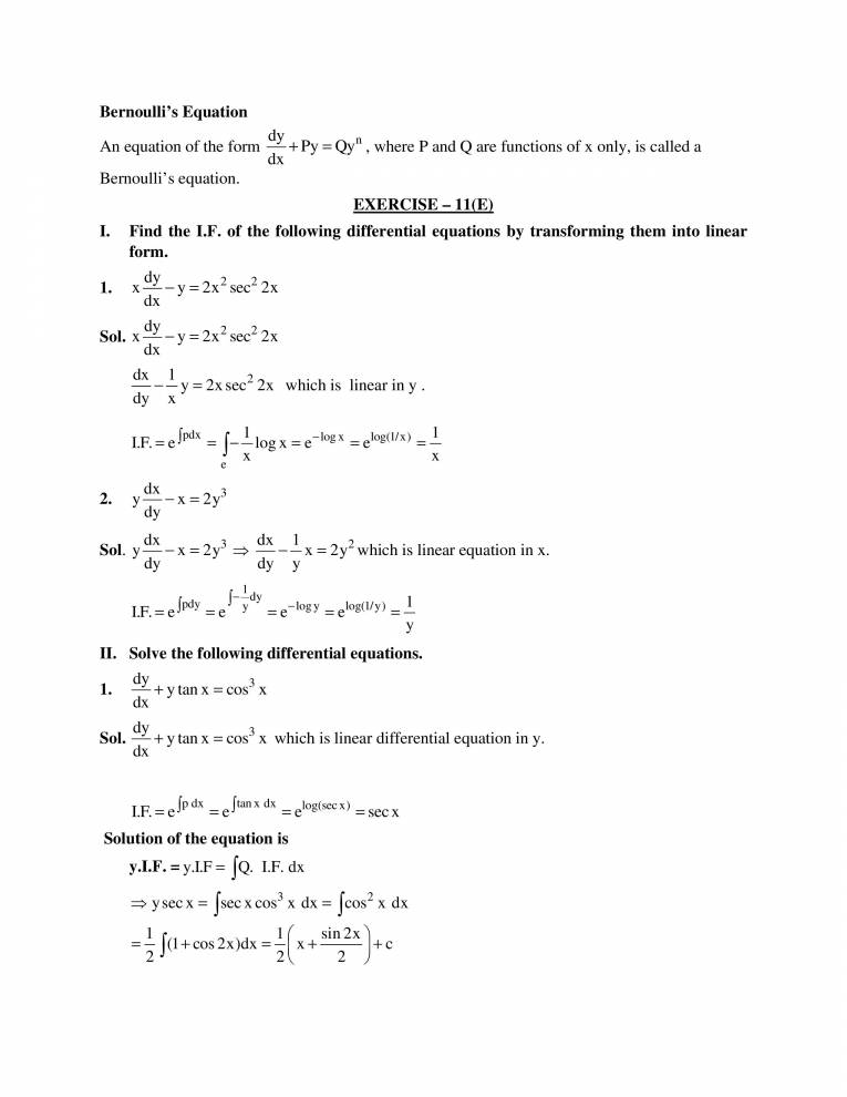 Engineering Mathematics - Notes - LearnPick India