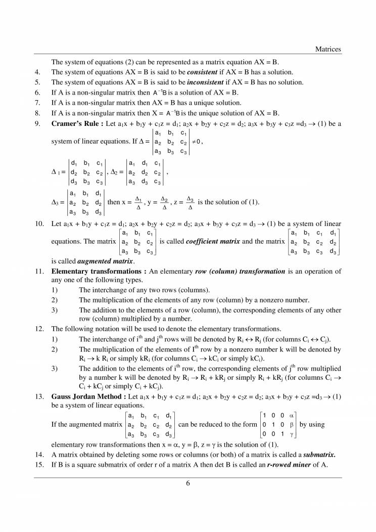 Engineering Mathematics - Notes - LearnPick India