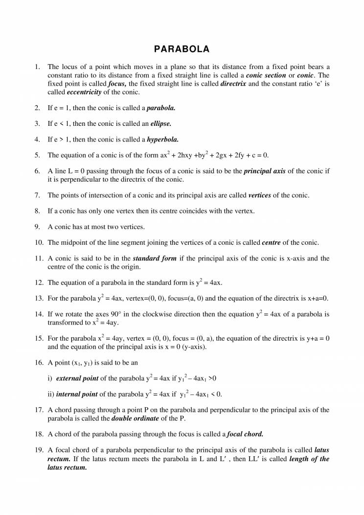 Engineering Mathematics - Notes - LearnPick India