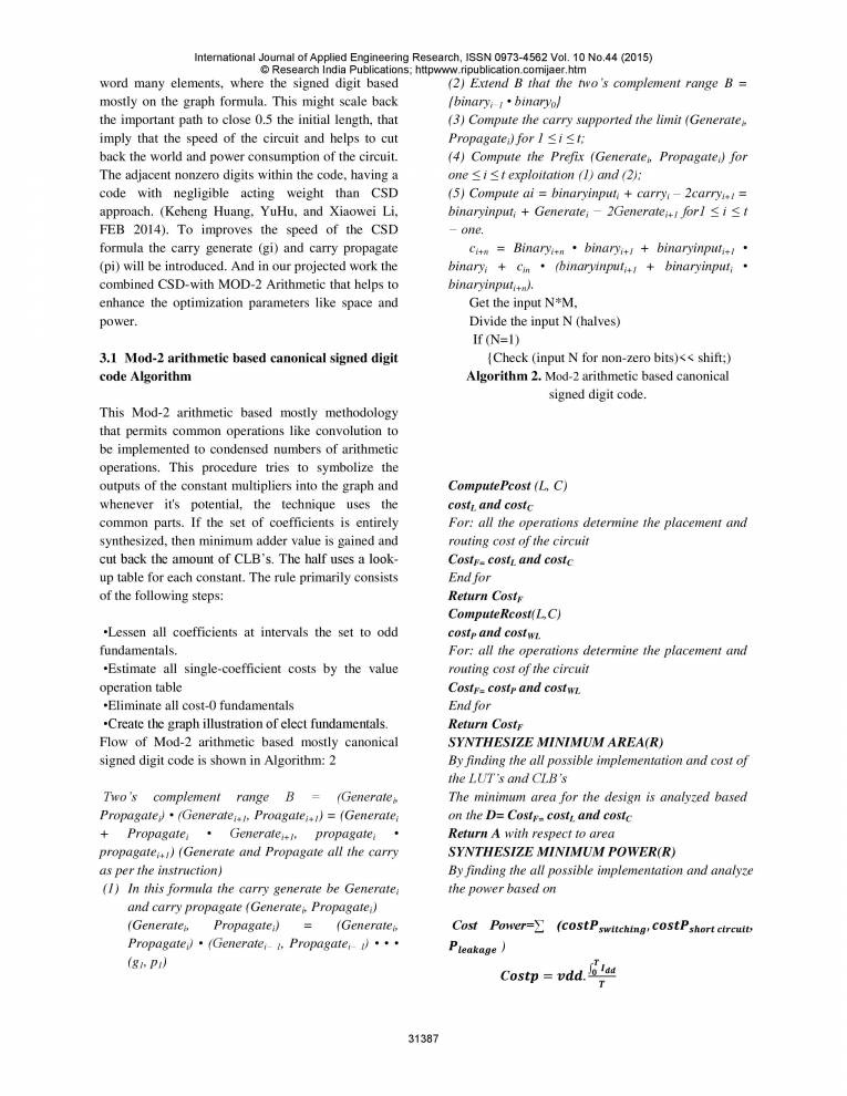 Lattice Based Multiplier For WSN Applications For ECC - Notes ...