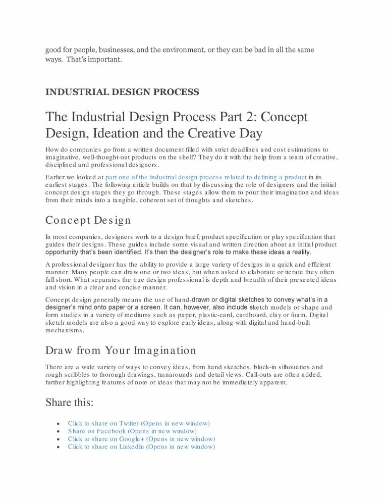 Industrial Design Engineering (Aesthetics) - Notes - LearnPick India