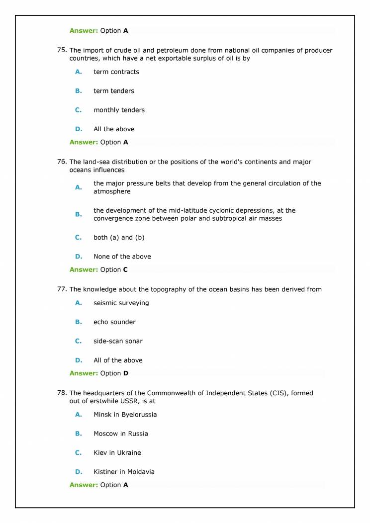 Indian Geography - Notes - LearnPick India