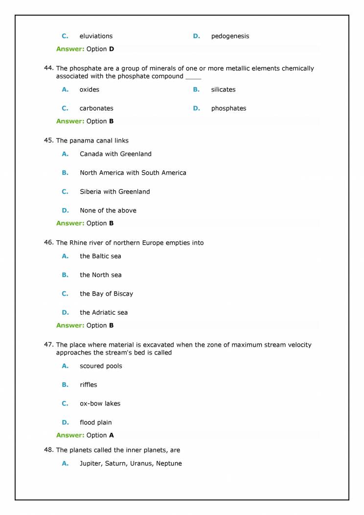 Indian Geography - Notes - LearnPick India