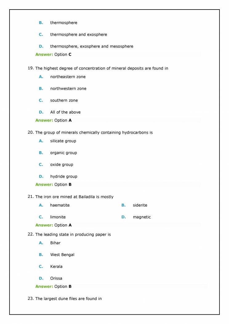Indian Geography - Notes - LearnPick India