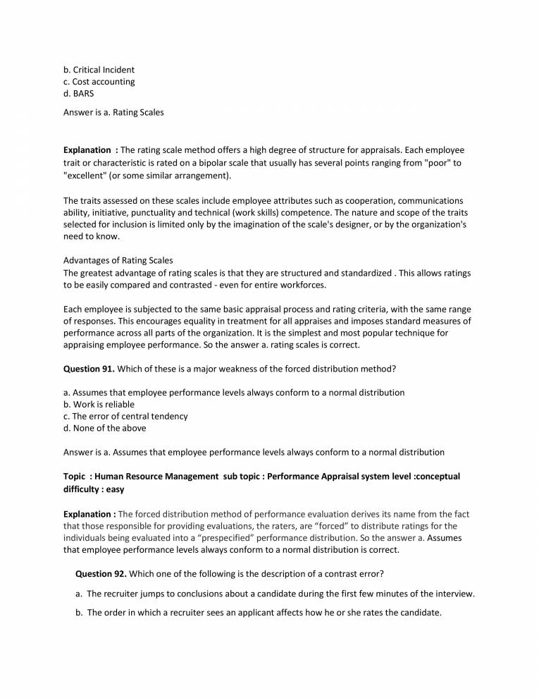 Marketing Management And HRM-100 MCQs - Notes - LearnPick India