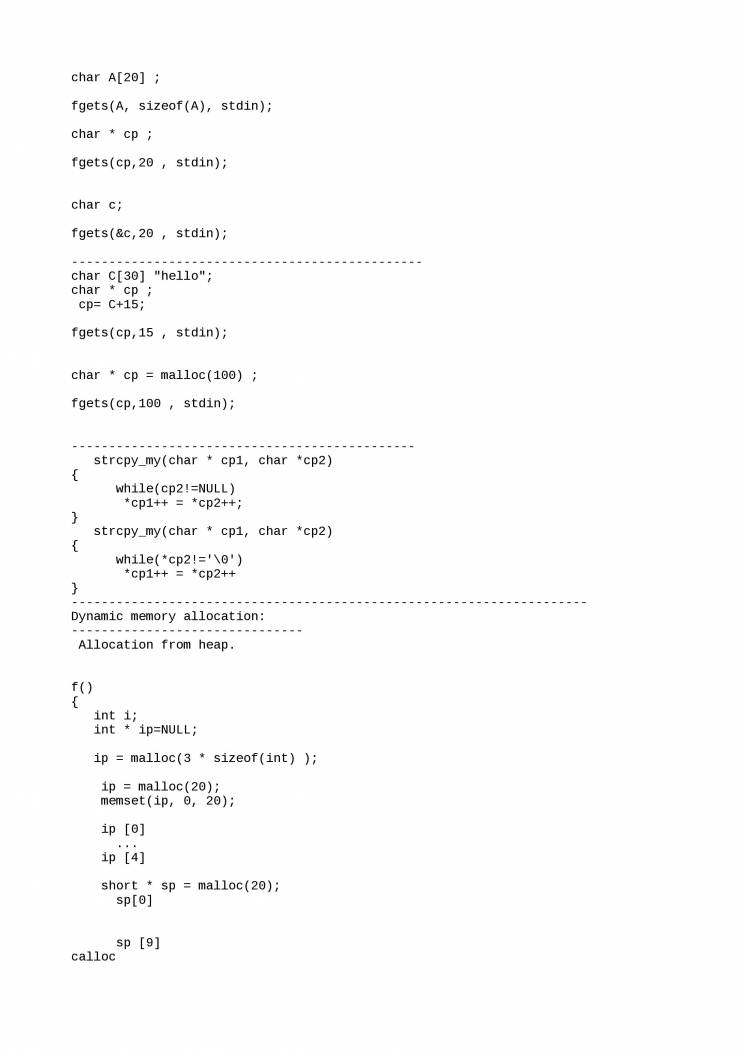 C Language - Notes - LearnPick India