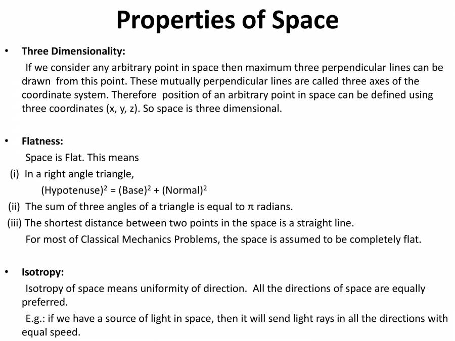 Space-Time Symmetry - Notes - LearnPick India