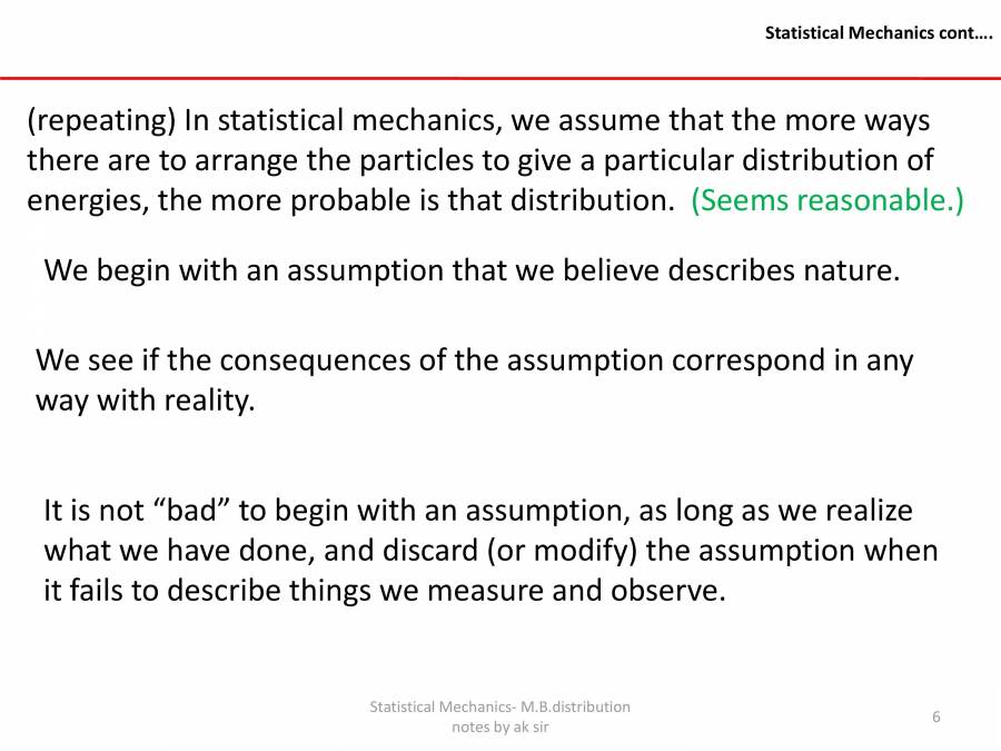 Maxwell Boltzmann (M.B) Distribution - Notes - LearnPick India