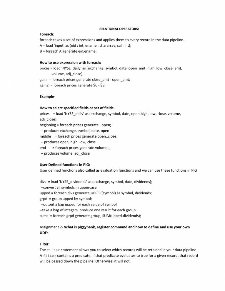 Hadoop And Big Data - Notes - LearnPick India