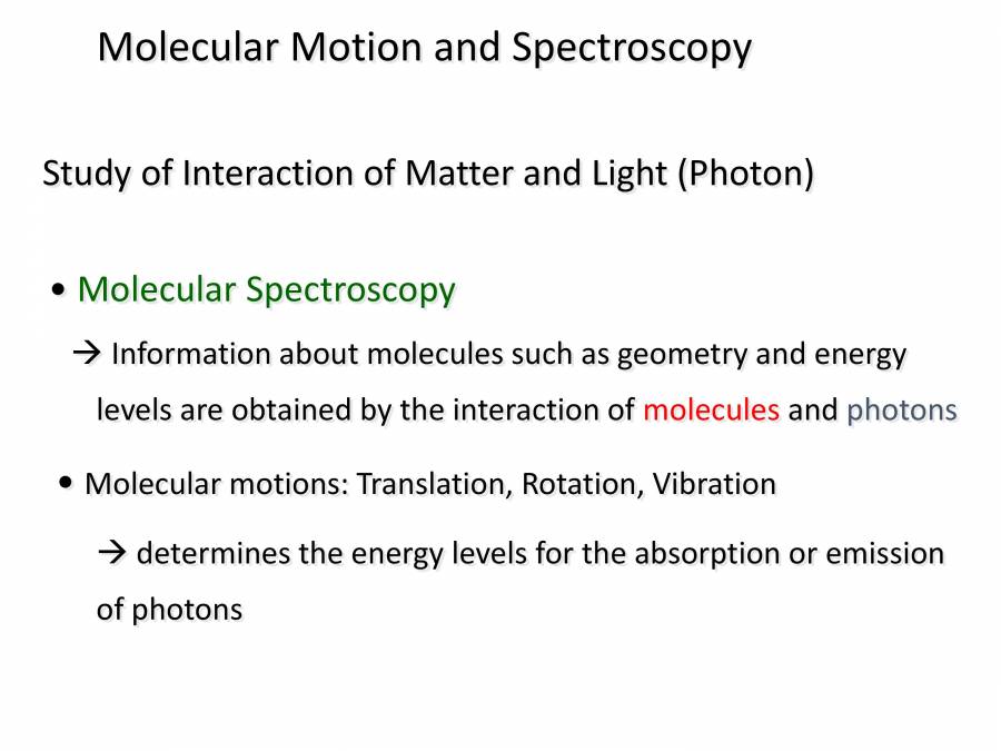 Rotational Spectroscopy - Notes - LearnPick India