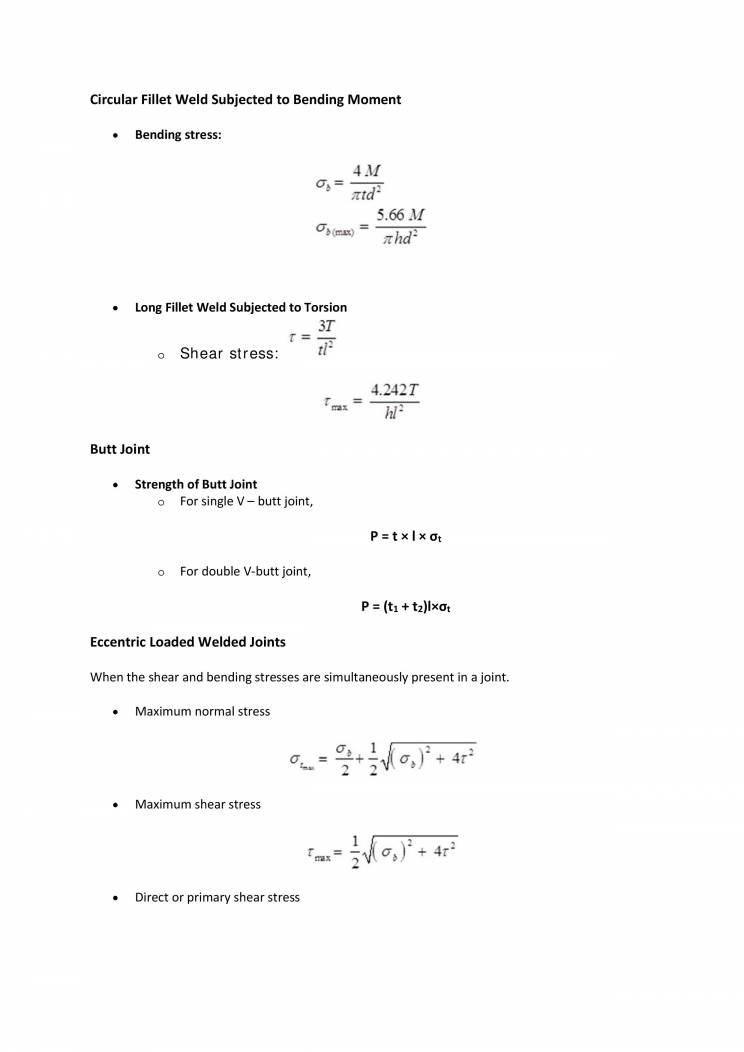 Short Note On Machine Design - Notes - LearnPick India
