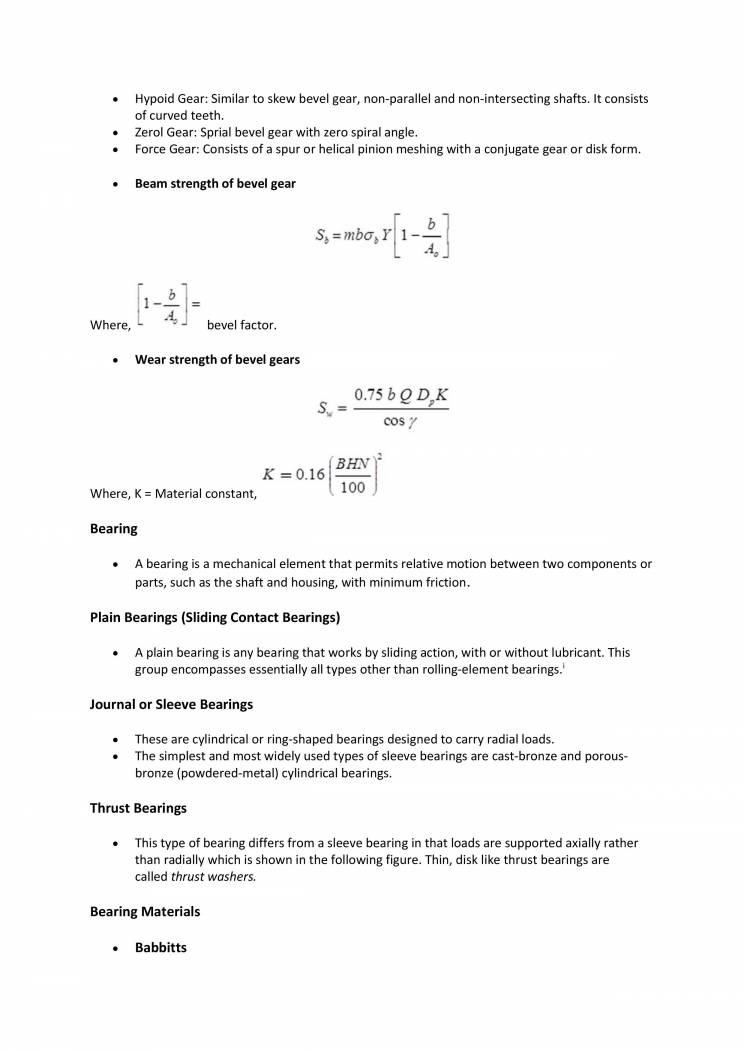 Short Note On Machine Design - Notes - LearnPick India