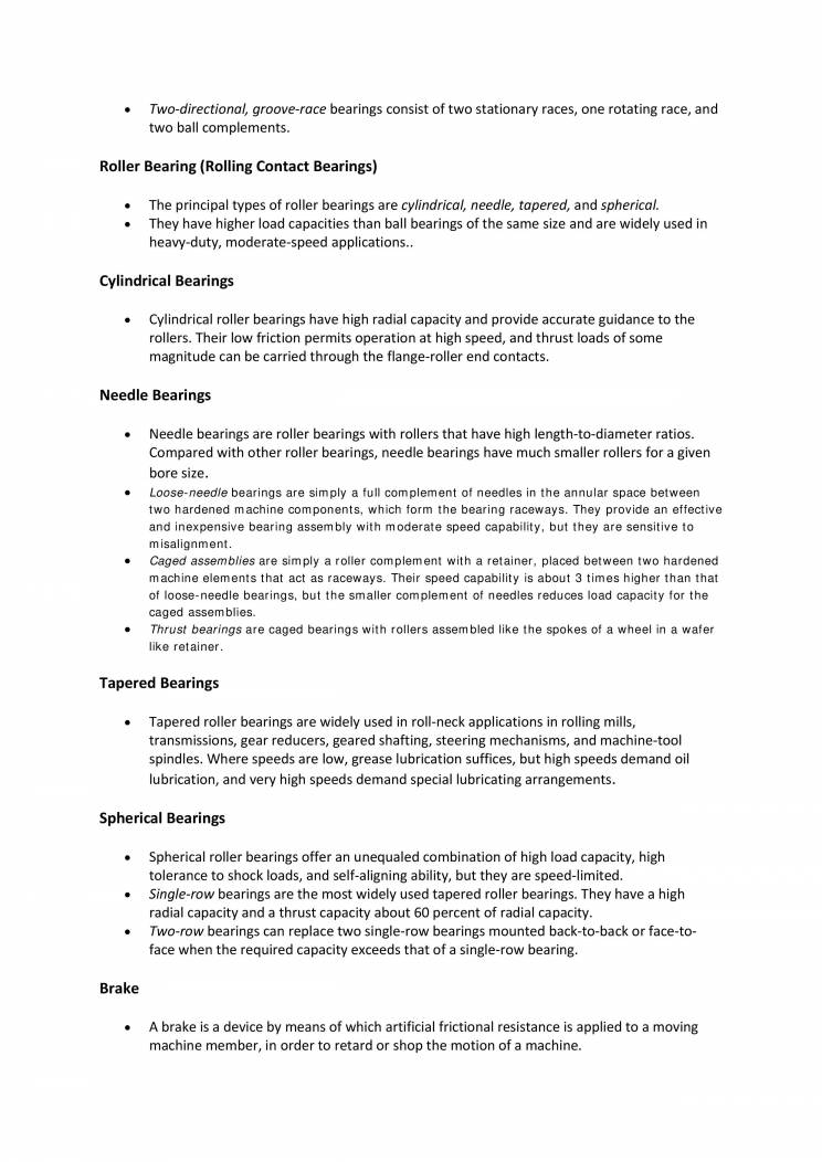 Short Note On Machine Design - Notes - LearnPick India