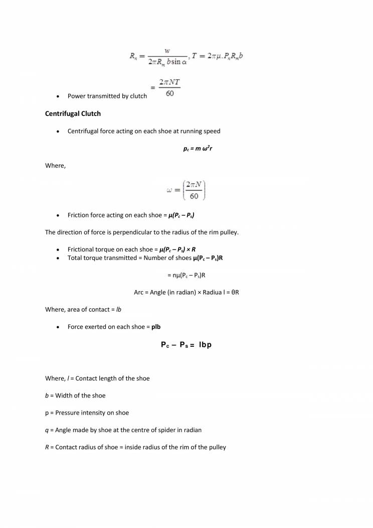 Short Note On Machine Design - Notes - LearnPick India
