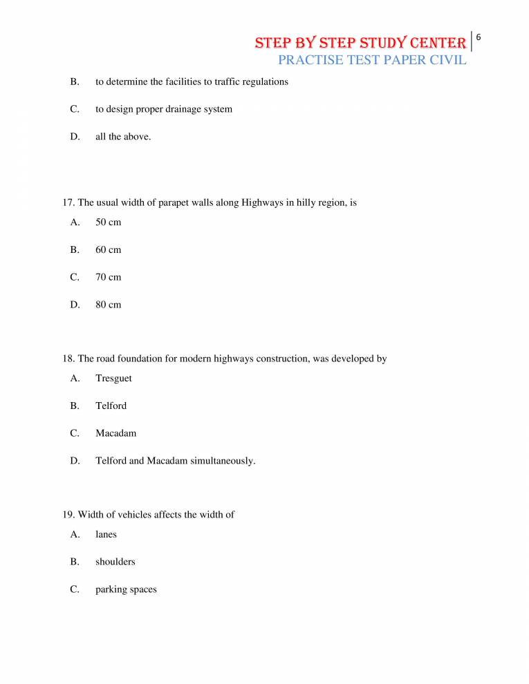 Civil Practise Paper Notes Learnpick India