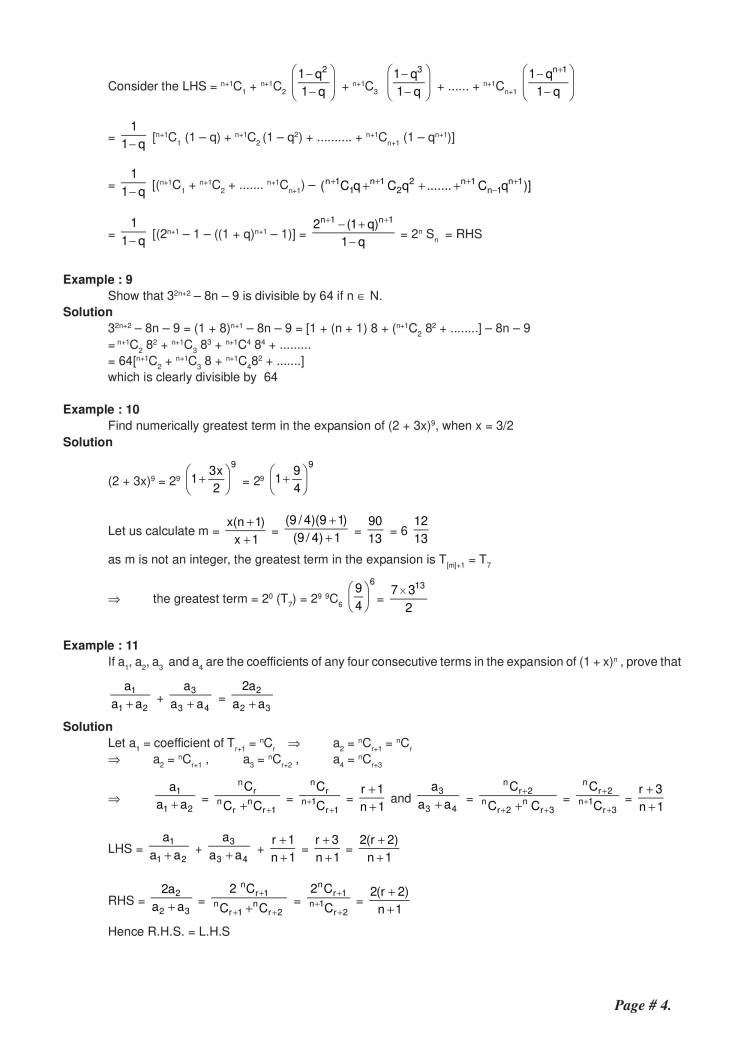 Mathematics - Notes - LearnPick India
