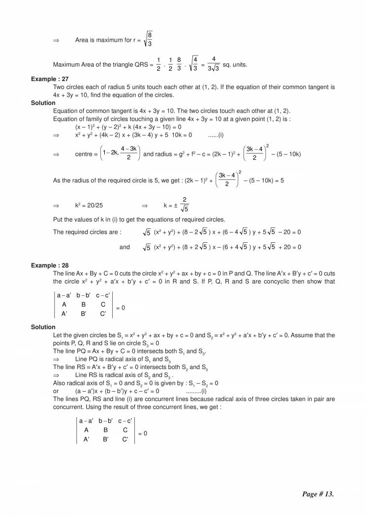 Mathematics - Notes - LearnPick India