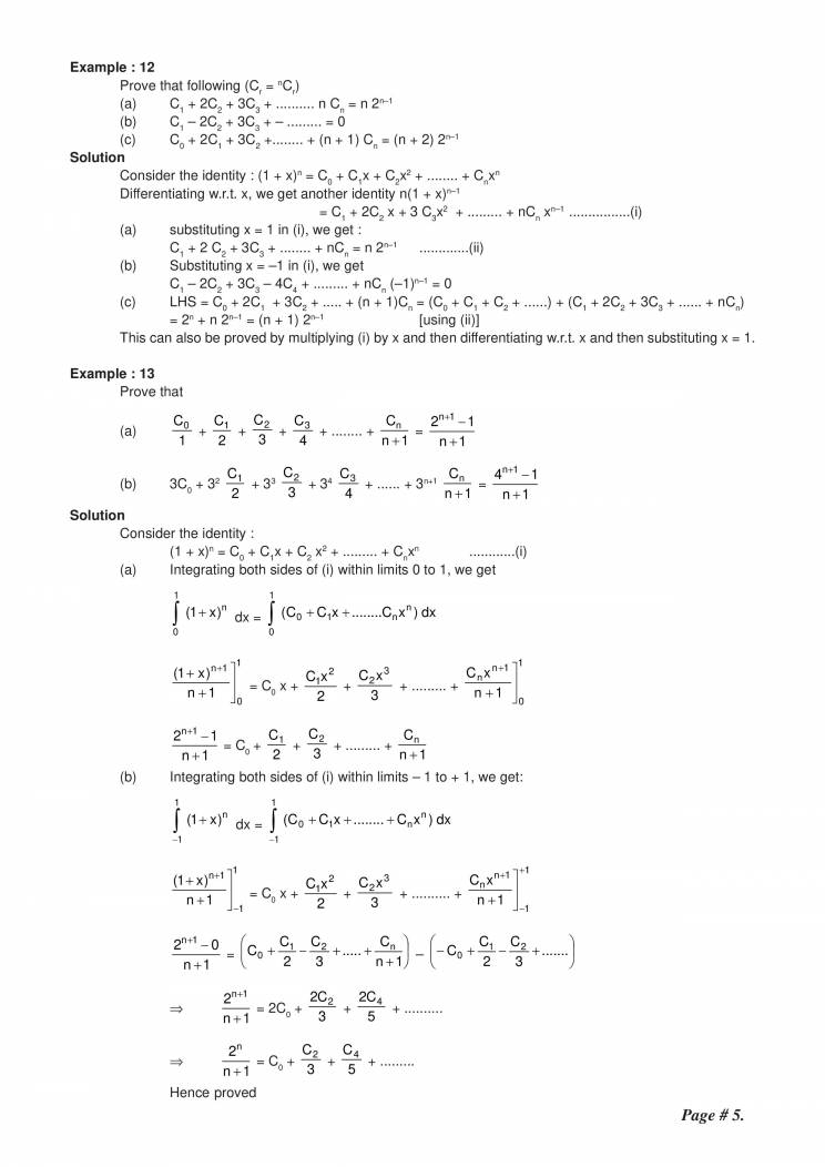 Mathematics - Notes - LearnPick India