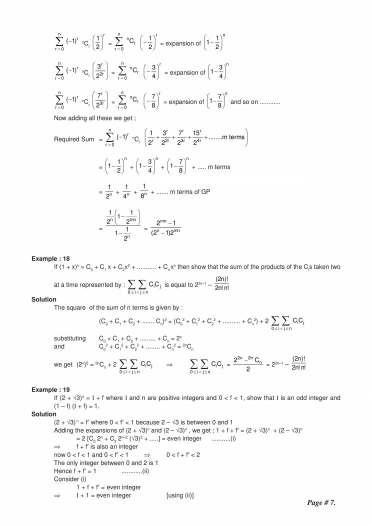 Mathematics - Notes - LearnPick India