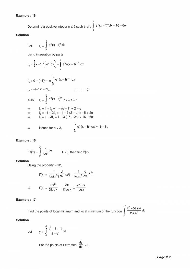 Mathematics - Notes - LearnPick India