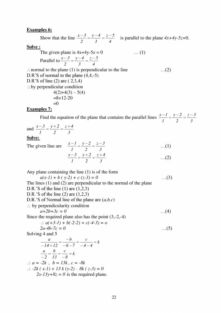 Analytical Geometry - Notes - LearnPick India